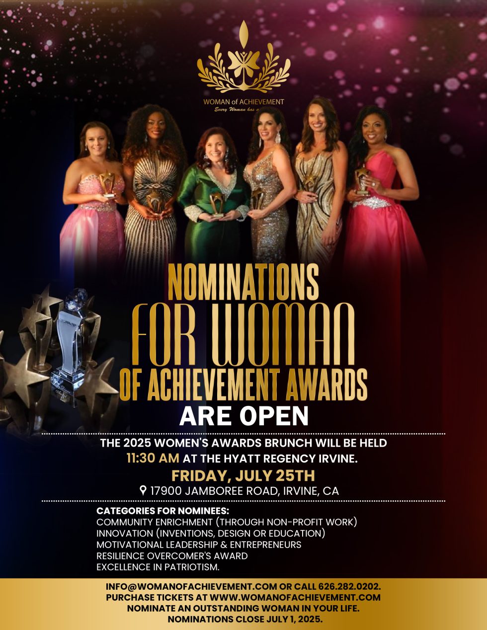 Woman of Achievement Awards Nomination Form - Woman of Achievement